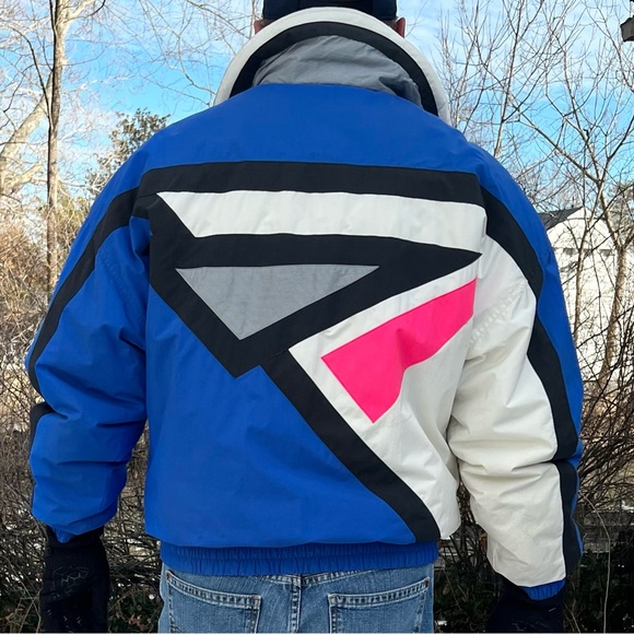 Head | Jackets & Coats | Vintage 8s Neon Ski Snowboard Jacket Tyrolia ...